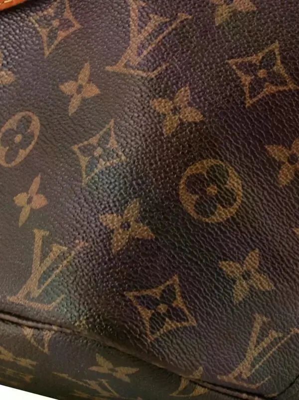 LOUIS VUITTON Monogram Canvas Tote Bag - Brown