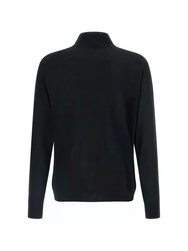 Kiton Half-zip Wool Sweater