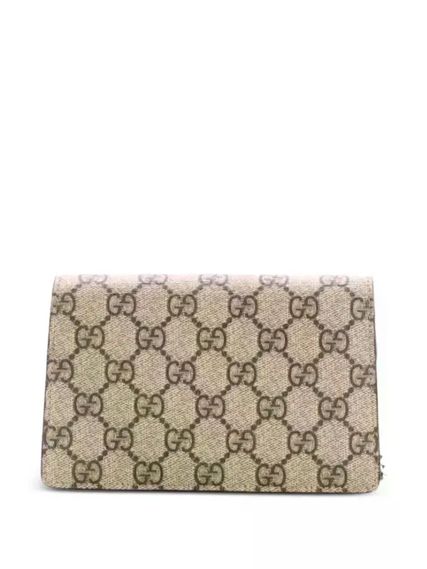 Gucci Dionysus Gg Coated Canvas Super Mini Crossbody Bag