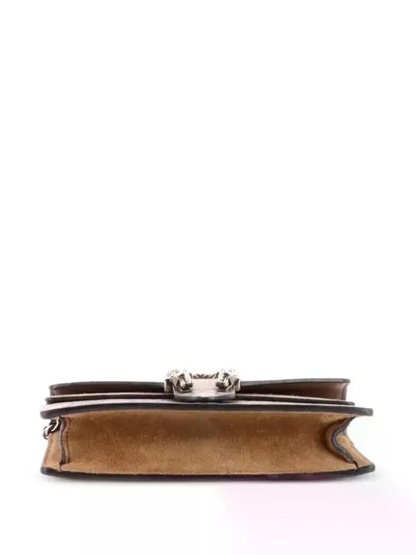Gucci Dionysus Gg Coated Canvas Super Mini Crossbody Bag