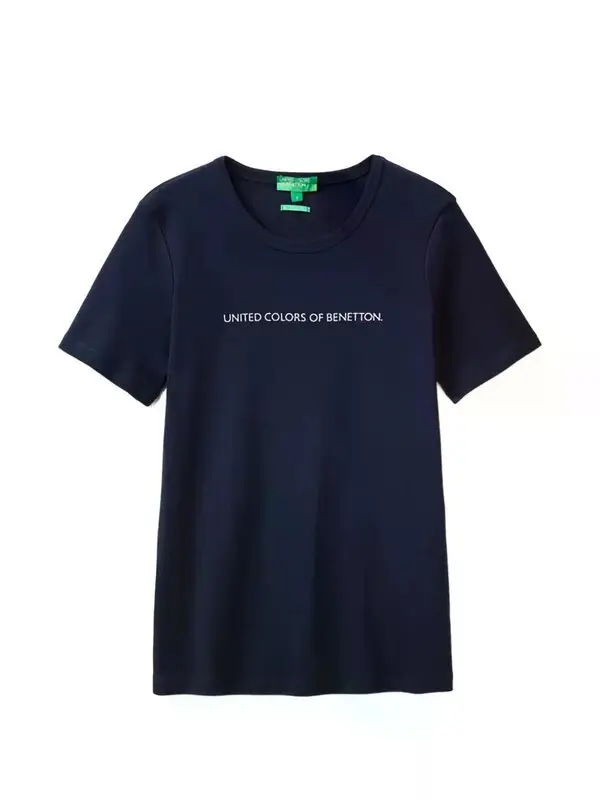 BENETTON Logo Print Short Sleeve T-shirt
