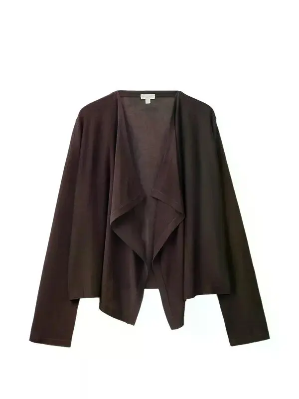 BENETTON Draped Open-front Cardigan