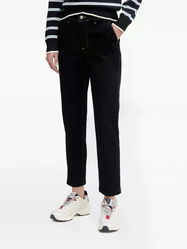 BENETTON Straight Leg Jeans With Contrast Stitching