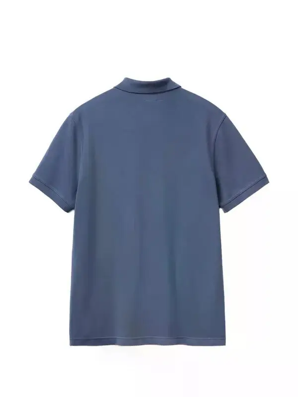 BENETTON Logo-embroidered Short-sleeve Polo Shirt