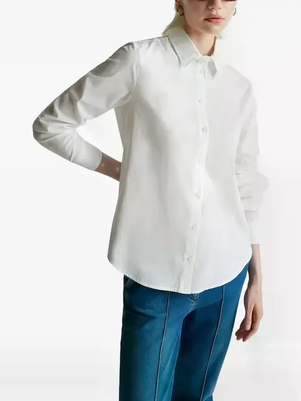 BENETTON Long Sleeve Button-down Shirt
