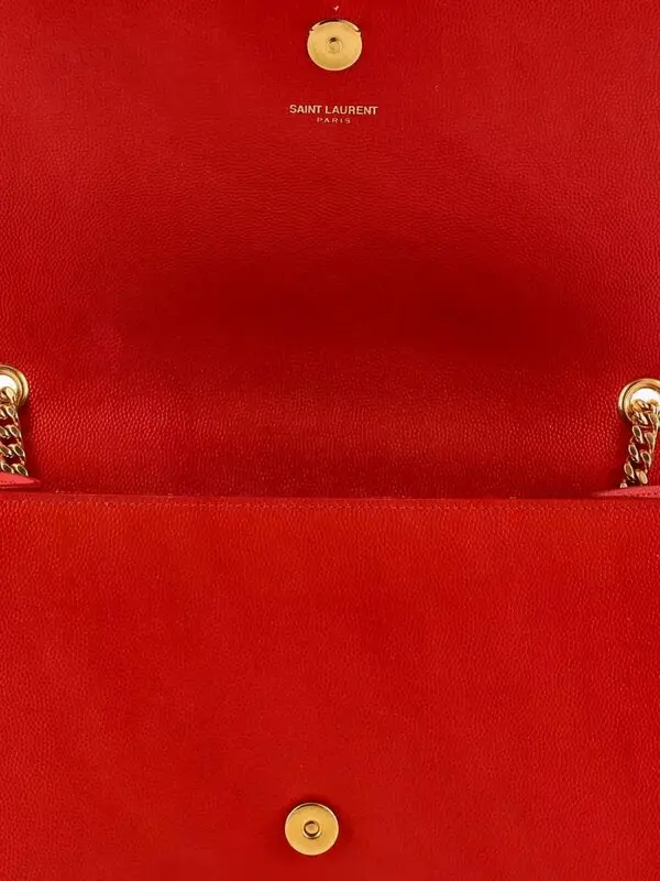 Saint Laurent Classic Monogram Grainy Leather Medium Crossbody Bag
