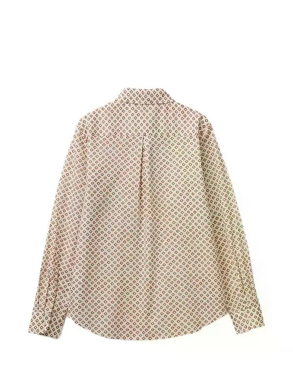 BENETTON Geometric Print Shirt
