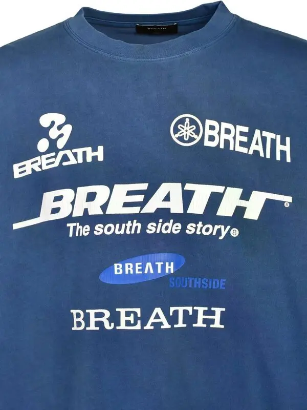BREATH Graphic-print Long-sleeve T-shirt