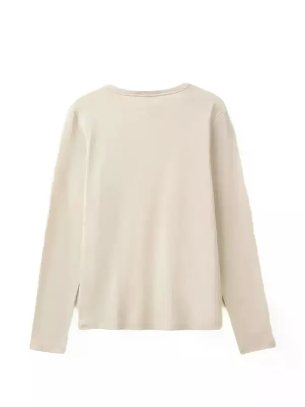 BENETTON Logo Print Long Sleeve T-shirt