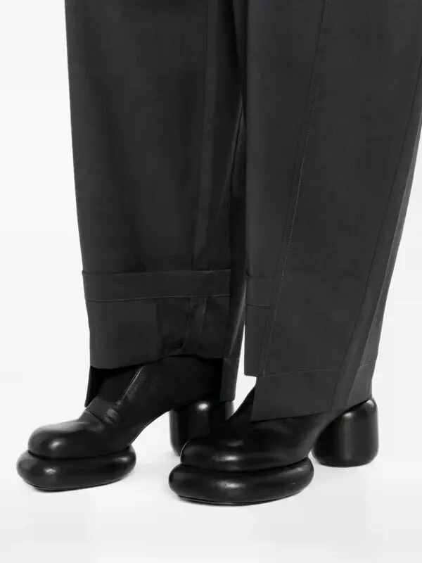LITKOVSKA Pleated Barrel-leg Trousers