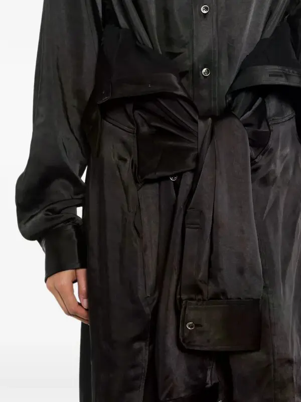 Mihara Yasuhiro Combined Shirt Dress
