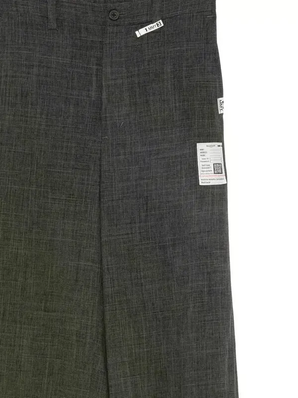 Mihara Yasuhiro Mix Layered Houndstooth Trousers