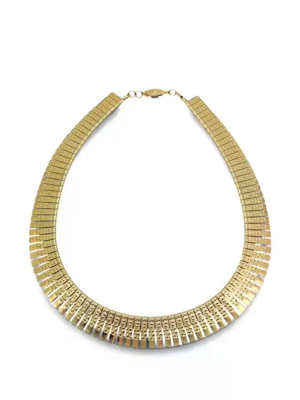 JENNIFER GIBSON JEWELLERY 1960s Cleopatra Necklace - Gold