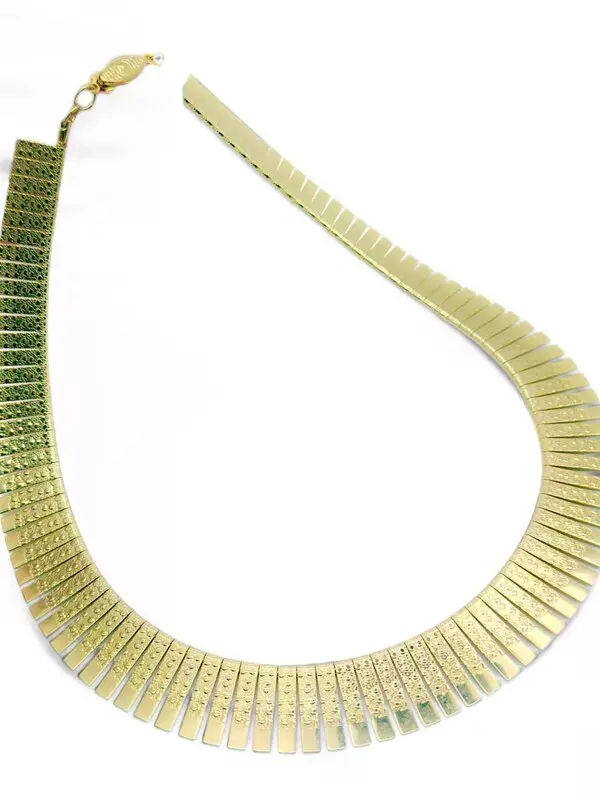 JENNIFER GIBSON JEWELLERY 1960s Cleopatra Necklace