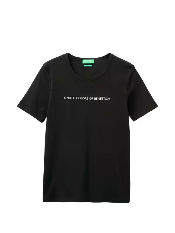 BENETTON Logo Print T-shirt