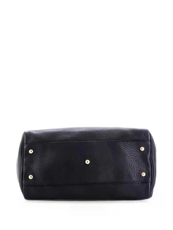 Gucci Bamboo Shopper Leather Satchel