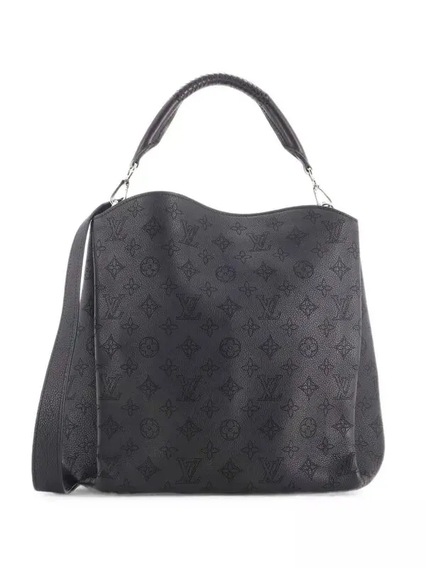 LOUIS VUITTON Mahina Leather Hobo Bag Pm