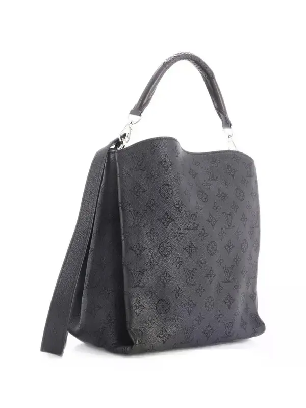 LOUIS VUITTON Mahina Leather Hobo Bag Pm