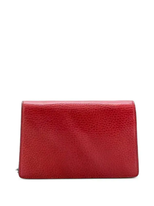 Gucci Dionysus Leather Clutch - Red