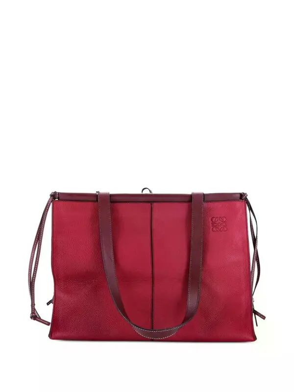 Loewe Cushion Leather Large Tote Bag