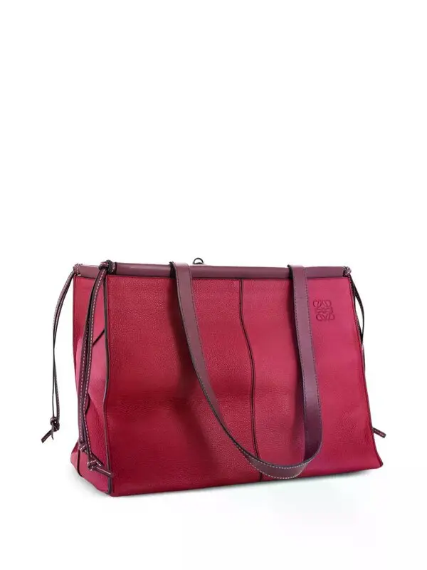 Loewe Cushion Leather Large Tote Bag