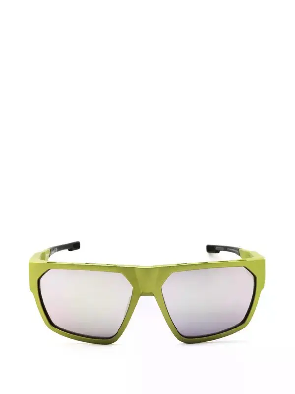 Adidas Geometric-frame Sunglasses - Green