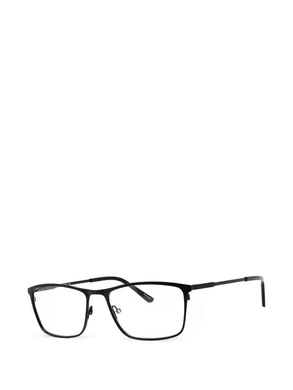 CHESTERFIELD Rectangle Frame Eyeglasses - Black