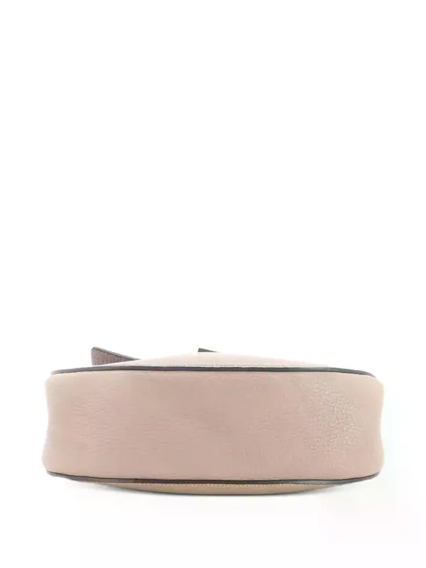 Chloé Drew Leather Small Crossbody Bag - Neutrals