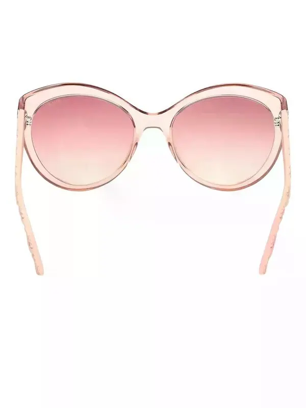 Guess Monogram Pattern Cat-eye Sunglasses
