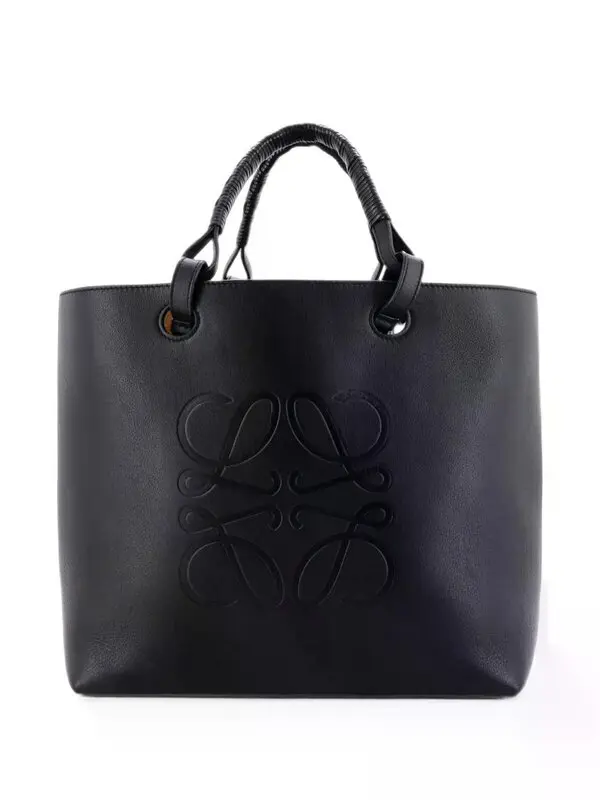 Loewe Anagram Tote Leather Shoulder Bag