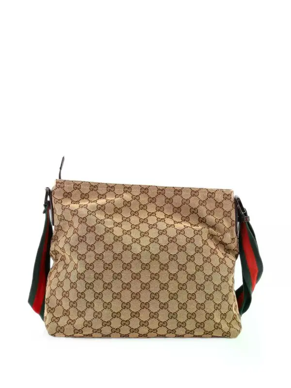 Gucci Gg Canvas Medium Messenger Bag