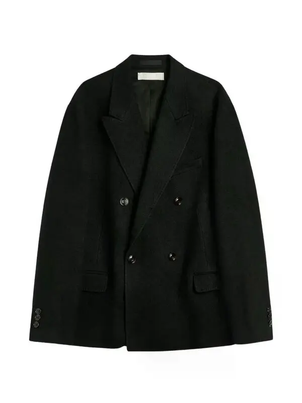 Our Legacy Halt Double-breasted Blazer - Black