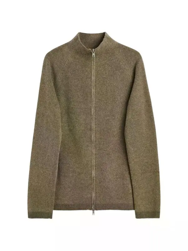 Our Legacy Zip-up Wool Cardigan - Brown