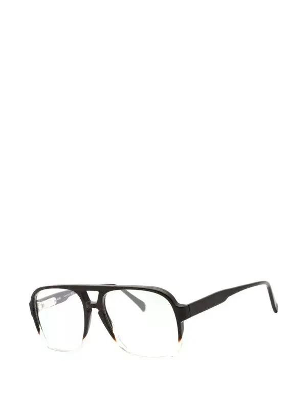 ELASTA Pilot Frame Eyeglasses - Brown