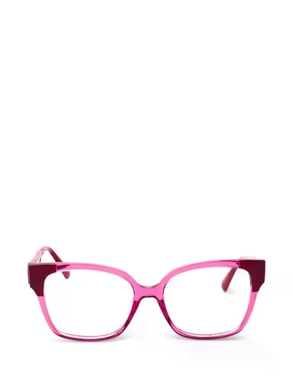 MAX&CO. Logo Detail Eyeglasses - Pink