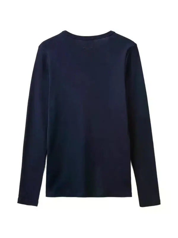 BENETTON Logo Print Long Sleeve T-shirt