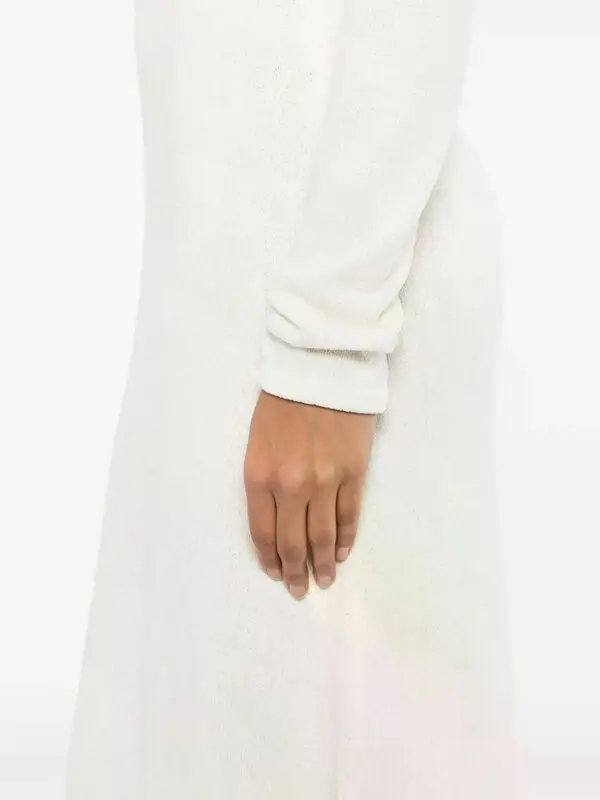 RUOHAN Aelin Ribbed Knit V-neck Maxi Dress