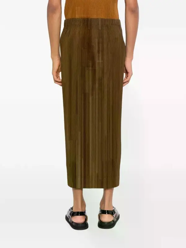 Issey Miyake Plissé-effect Skirt