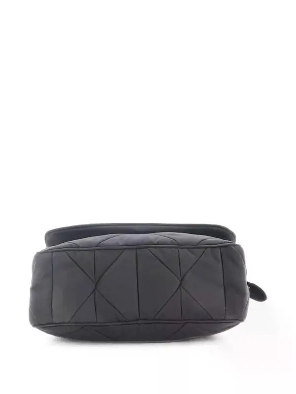 Prada Padded Flap Shoulder Bag Quilted Tessuto Crossbody Bag
