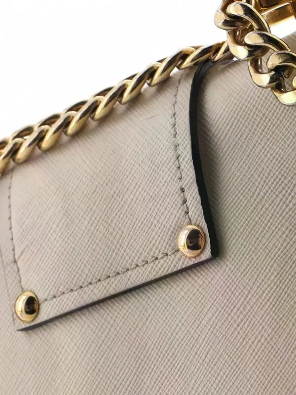 Prada Sidonie Chain Saffiano Leather Shoulder Bag