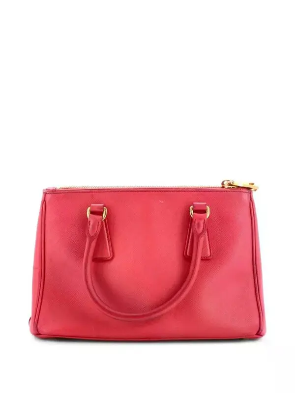 Prada Saffiano Leather Mini Satchel - Pink
