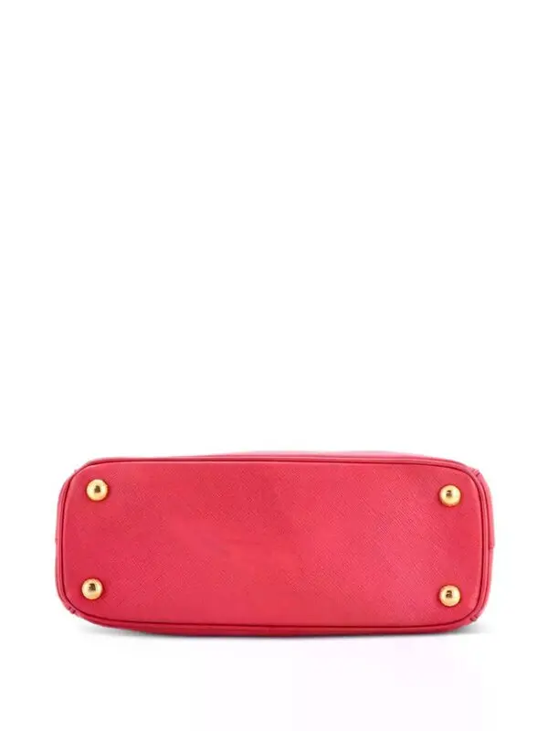 Prada Saffiano Leather Mini Satchel - Pink