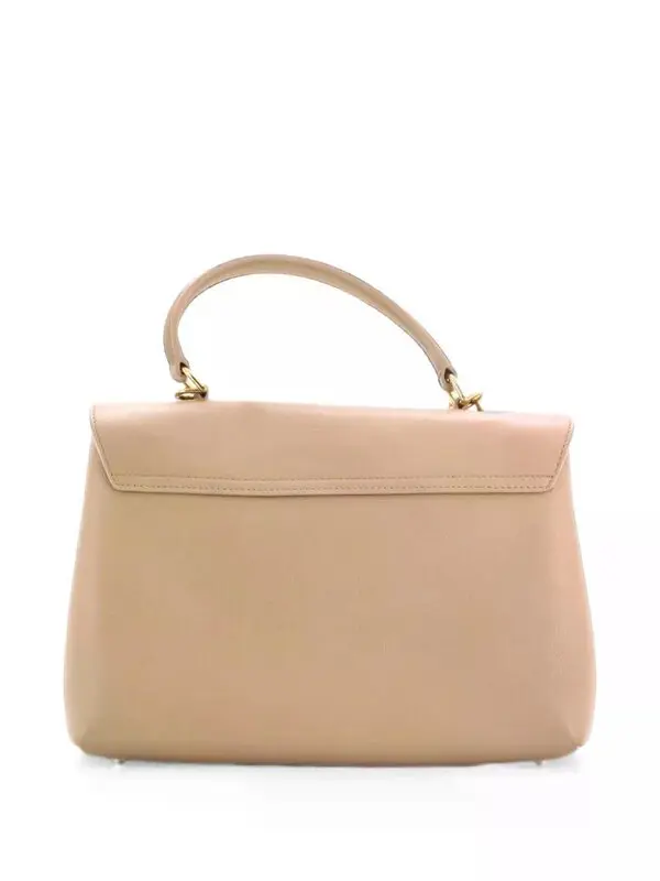 Celine Nino Top Handle Bag Leather Medium Satchel
