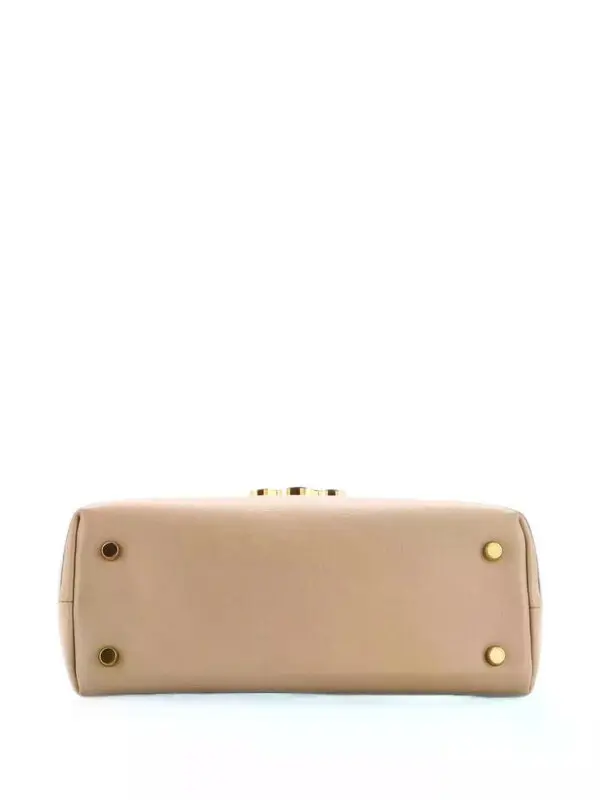 Celine Nino Top Handle Bag Leather Medium Satchel