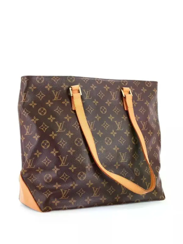 LOUIS VUITTON Cabas Mezzo Monogram Canvas Tote Bag