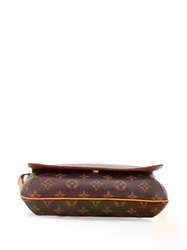 LOUIS VUITTON Musette Tango Monogram Canvas Shoulder Bag - Brown