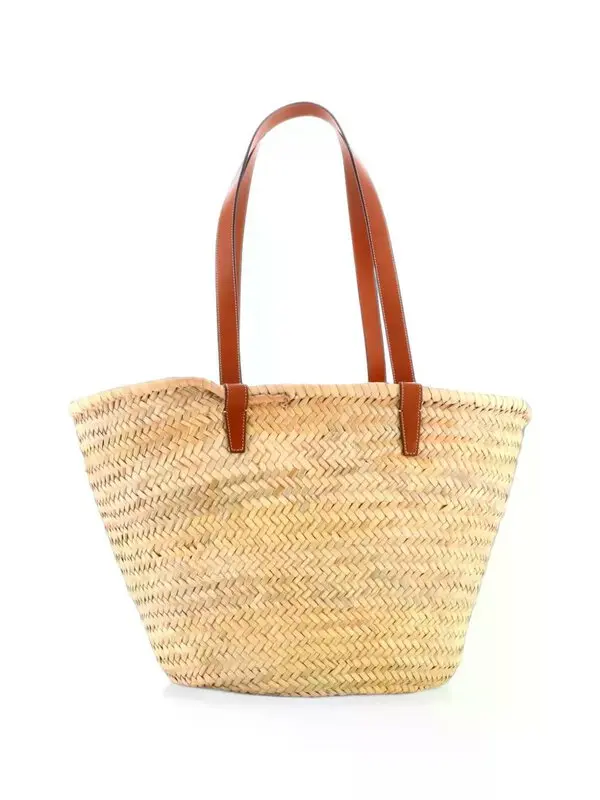 Celine Triomphe Raffia Shoulder Bag