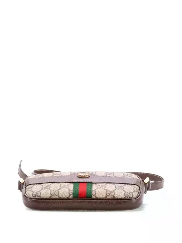 Gucci Ophidia Gg Coated Canvas Mini Crossbody Bag