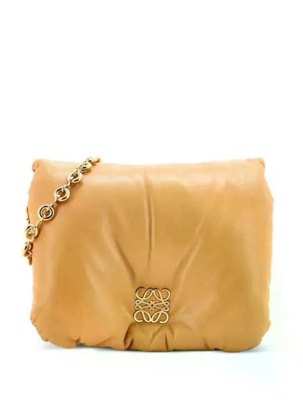 Loewe Goya Puffer Leather Shoulder Bag
