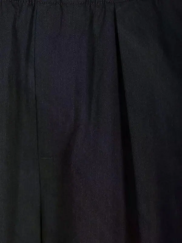 Staud Hayes Pleated Shorts